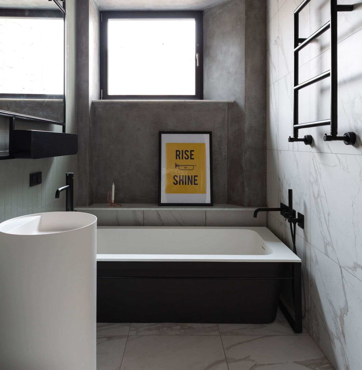 Серые ванные комнаты: 15 стильных и интересных идей